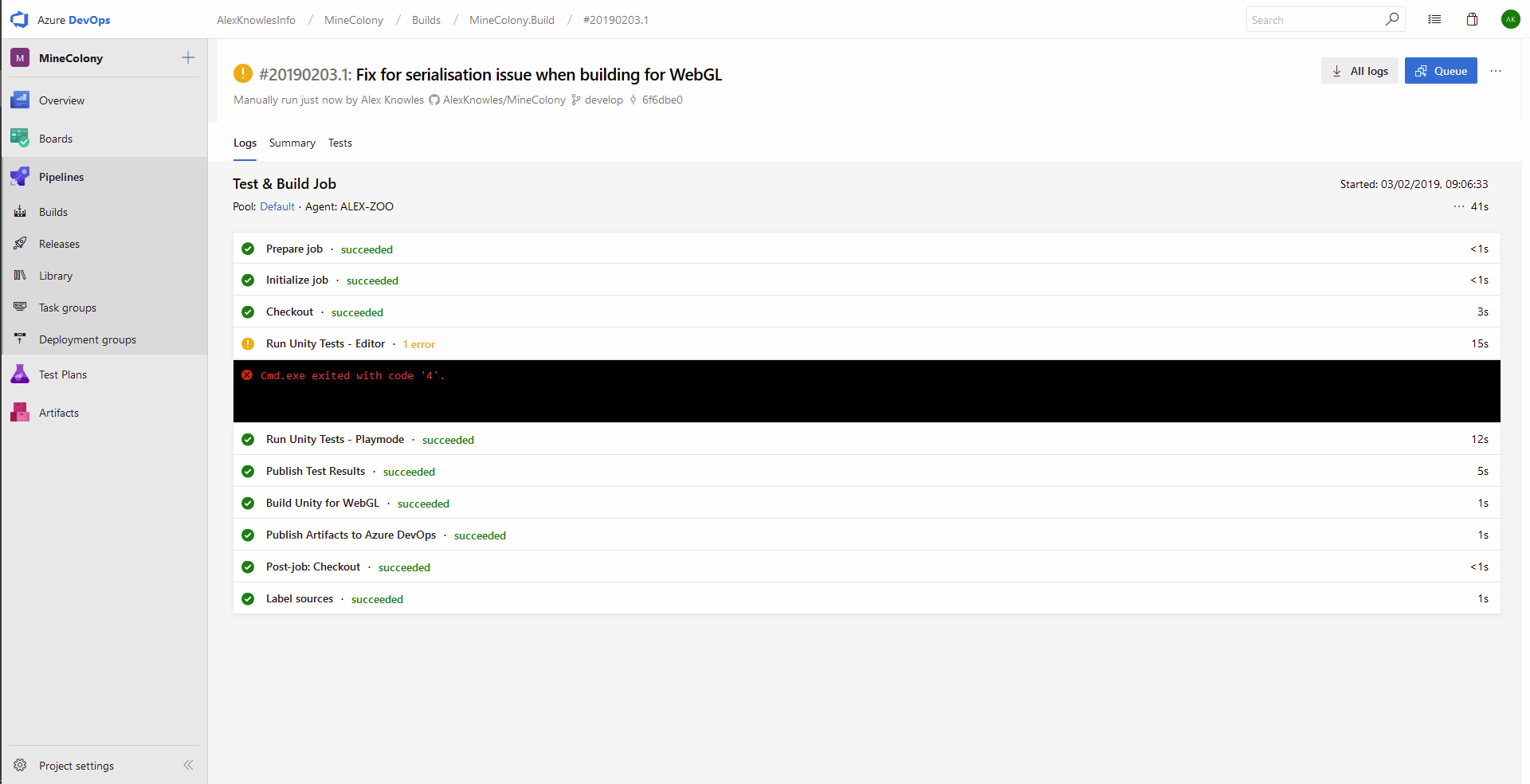 Build And Release Unity Games With Azure Devops Alexknowlesinfo